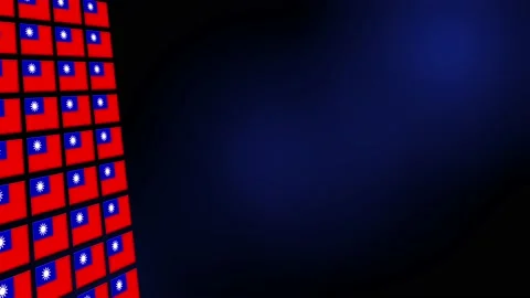 Taiwan Flag Animated Background 3d Anima... | Stock Video | Pond5