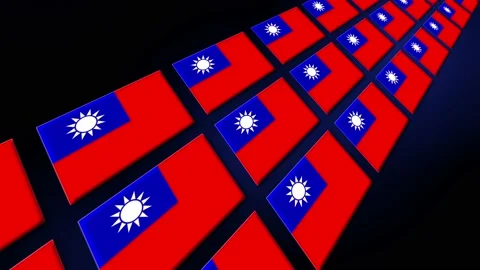 Taiwan Flag Animated Background 3d Anima... | Stock Video | Pond5