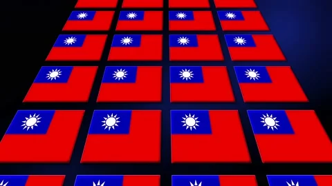 Taiwan Flag Animated Background 3d Anima... | Stock Video | Pond5