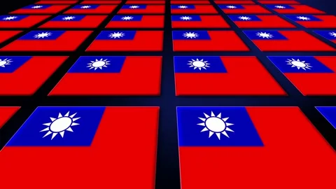 Taiwan Flag Animated Background 3d Anima... | Stock Video | Pond5
