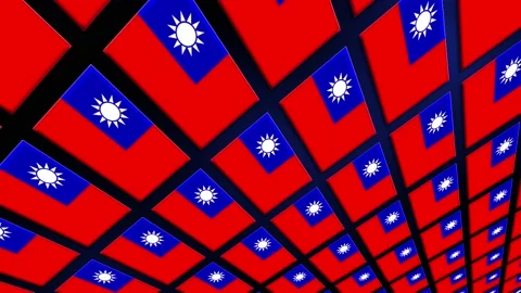 Taiwan Flag Animated Background 3d Anima... | Stock Video | Pond5