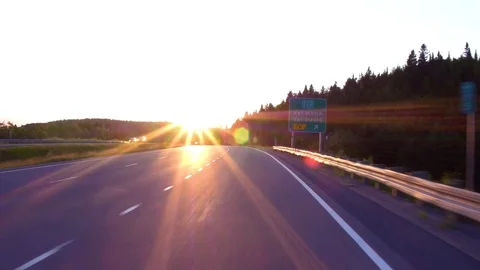 Highway Exit Stock Video Footage | Royalty Free Highway Exit Videos | Pond5