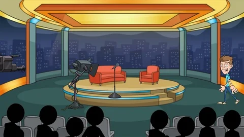 Studio Crowd Laughing Stock Footage ~ Royalty Free Stock Videos | Pond5