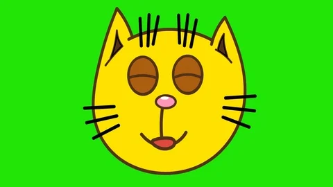 Cartoon Cat Stock Footage ~ Royalty Free Stock Videos | Pond5