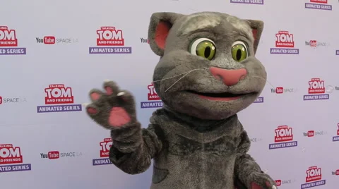 Talking Tom Animated Series Red Carpet P... | Stock Video | Pond5