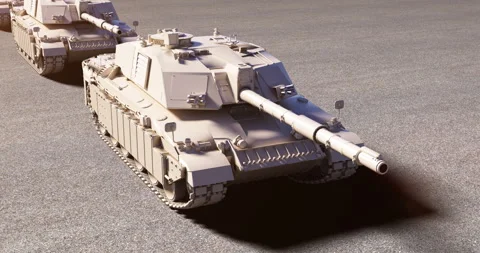 Tanks Marching Forward with Purpose. Lea... | Stock Video | Pond5