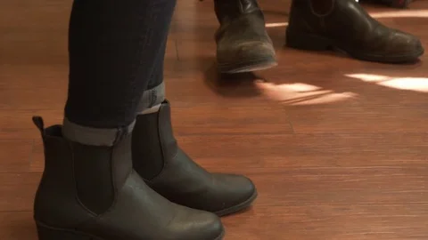 Tapping Feet | Stock Video | Pond5