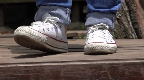 Kid Feet Tapping Stock Video Footage | Royalty Free Kid Feet Tapping ...