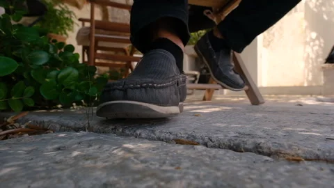 Foot Tapping Stock Footage ~ Royalty Free Stock Videos | Pond5