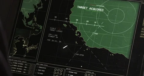 Target Acquired Missile Lock | Stock Video | Pond5