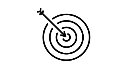 Target Outline Stock Footage ~ Royalty Free Stock Videos | Pond5