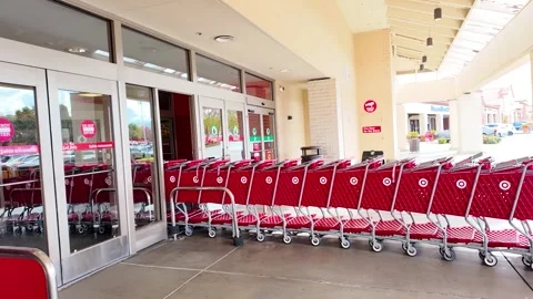 Target Department Store exterior entranc... | Stock Video | Pond5
