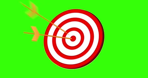 Target Green Screen Stock Video Footage | Royalty Free Target Green ...