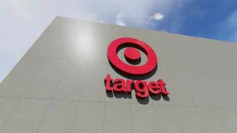Target logo on the wall, Editorial use o... | Stock Video | Pond5