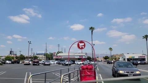 Target Retailer Store Parking Lot Big Bo... | Stock Video | Pond5