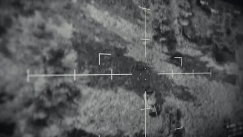 Targeting System Of Military Weapon Miss... | Stock Video | Pond5