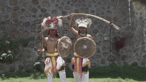 Tari Caci Traditional Indonesian War Dan... | Stock Video | Pond5
