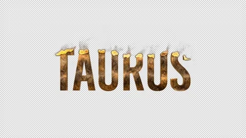 Taurus zodiac sign name, horoscope, alph... | Stock Video | Pond5