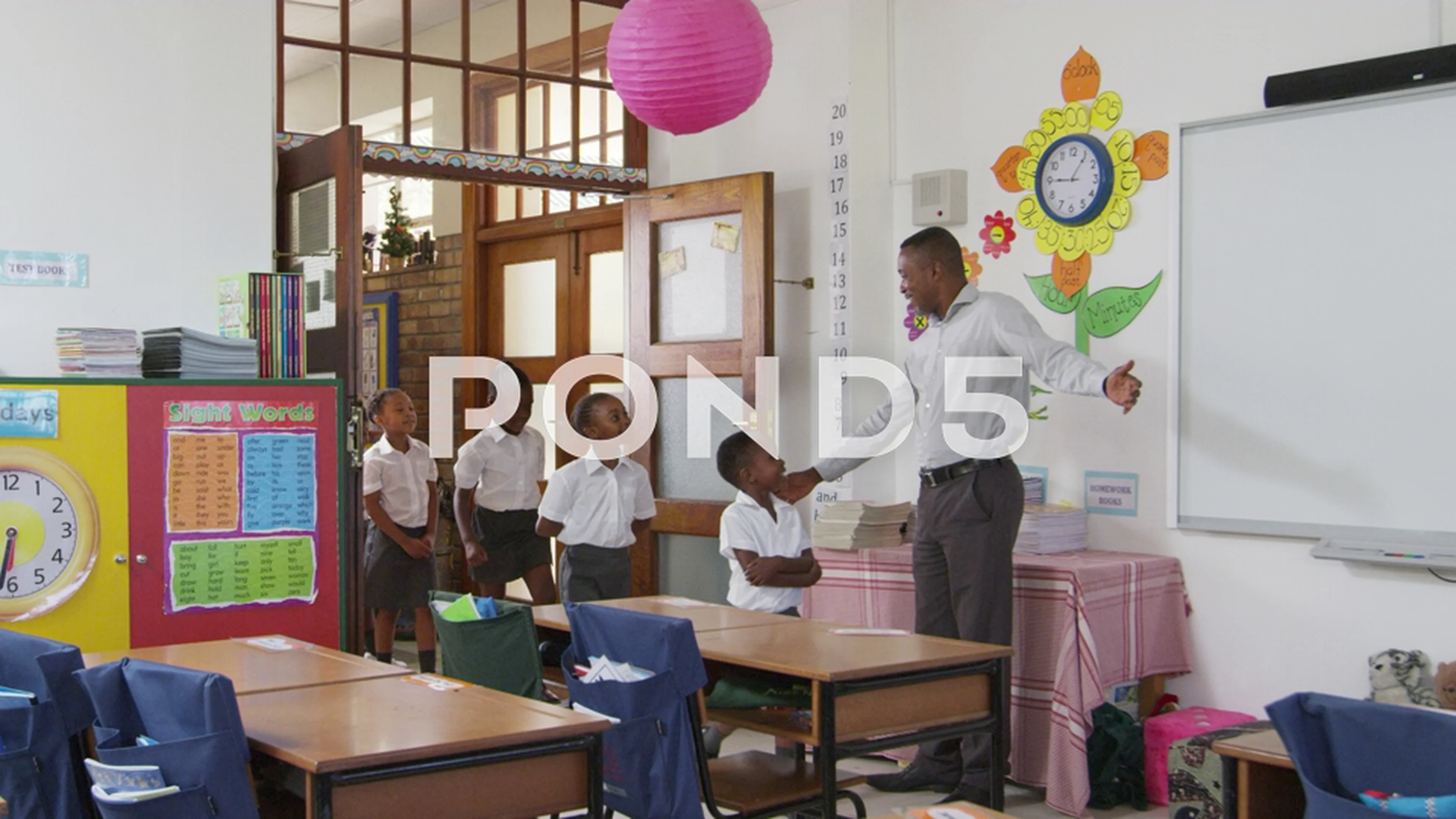 American Elementary School Classroom