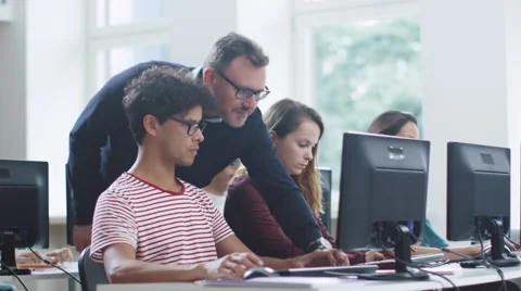 Computer Class Stock Video Footage | Royalty Free Computer Class Videos ...