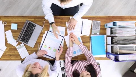 Office Team Collaboration Stock Videos – Royalty-Free HD & 4K Videos ...