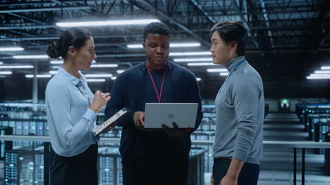 Team Data Center Stock Videos – Royalty-Free HD & 4K Videos | Pond5