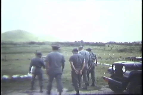 The team observes training at the firing... | Stock Video | Pond5