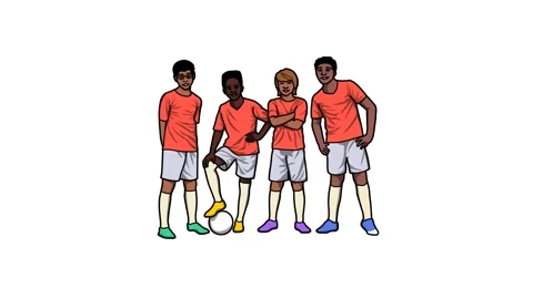 Fsoccer Player Sketch Stock Videos – Royalty-Free HD & 4K Videos | Pond5