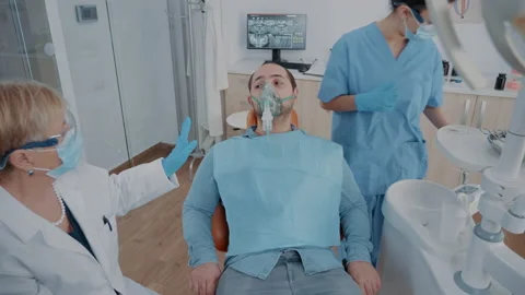 Anesthesia Mask Stock Video Footage | Royalty Free Anesthesia Mask ...