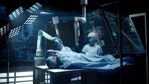 Team of Surgeons Perform a Delicate Oper... | Stock Video | Pond5