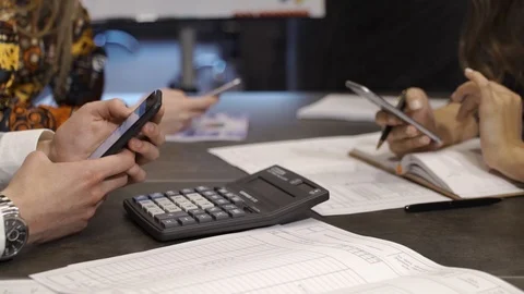 Team is trying to find some information | Stock Video | Pond5