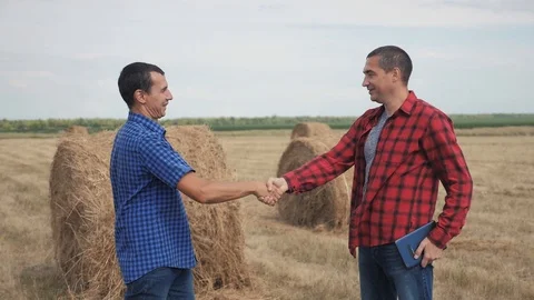 teamwork agriculture smart farming conce... | Stock Video | Pond5