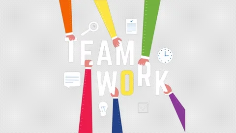 Teamwork Logo Stock Footage ~ Royalty Free Stock Videos | Pond5