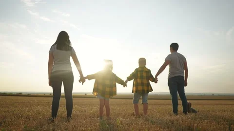 teamwork. teamwork family a holding hand... | Stock Video | Pond5