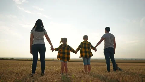 teamwork. teamwork family a holding hand... | Stock Video | Pond5