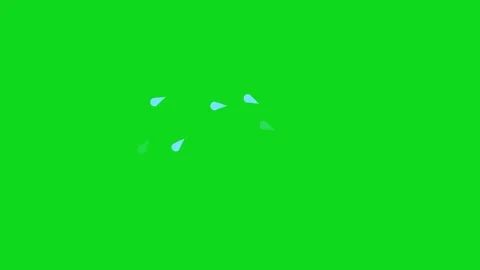 teardrop animated cartoon splashing tear... | Stock Video | Pond5