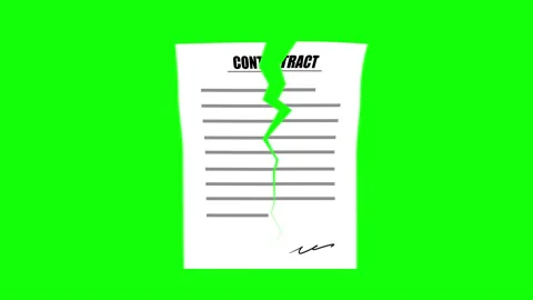 Tearing apart signed contract sheet, 4k ... | Stock Video | Pond5