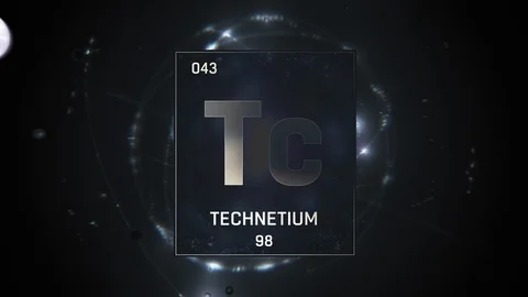 Technetium as Element 43 of the Periodic... | Stock Video | Pond5