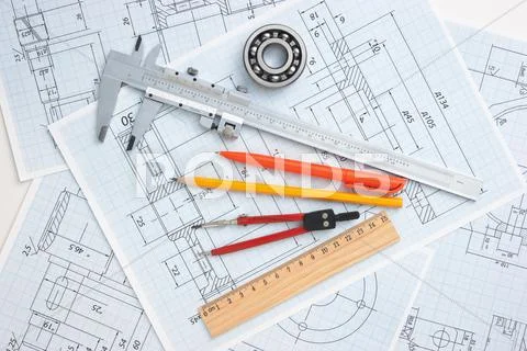 Technical drawing Stock Image ~ Royalty Free #11955206