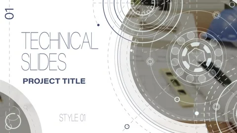 Technical Drawing Slides ~ After Effects Project #278909510