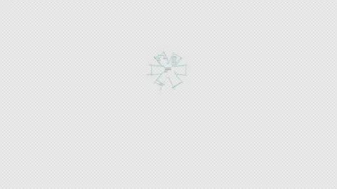 Techno Digital Animated Alphabet with al... | Stock Video | Pond5