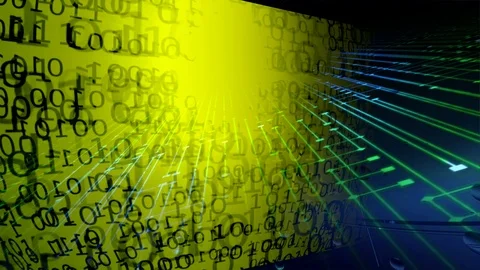 Technology Background. Binary Code. Abst... | Stock Video | Pond5