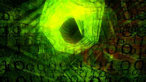 Technology Background. Binary Code. Abst... | Stock Video | Pond5