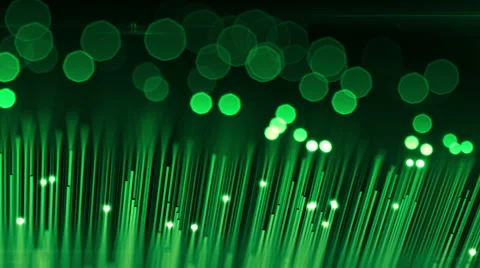 Technology Background with Optical Fiber... | Stock Video | Pond5