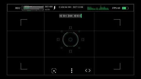Hud Viewfinder Overlay Stock Footage ~ Royalty Free Stock Videos | Pond5