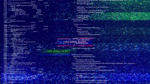 Technology glitch computer virus interne... | Stock Video | Pond5