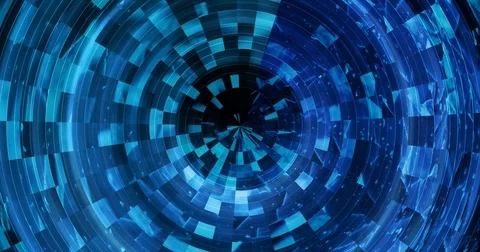 Technology Portal with Futuristic Loopin... | Stock Video | Pond5