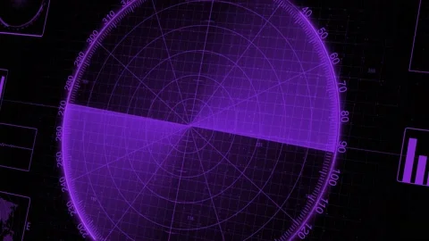 Radar Screen Stock Animation