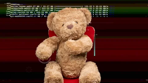 Computer Bear and Email Stock Video Footage | Royalty Free Computer ...