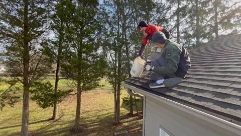 Cleaning Gutters Stock Videos – Royalty-Free HD & 4K Videos | Pond5